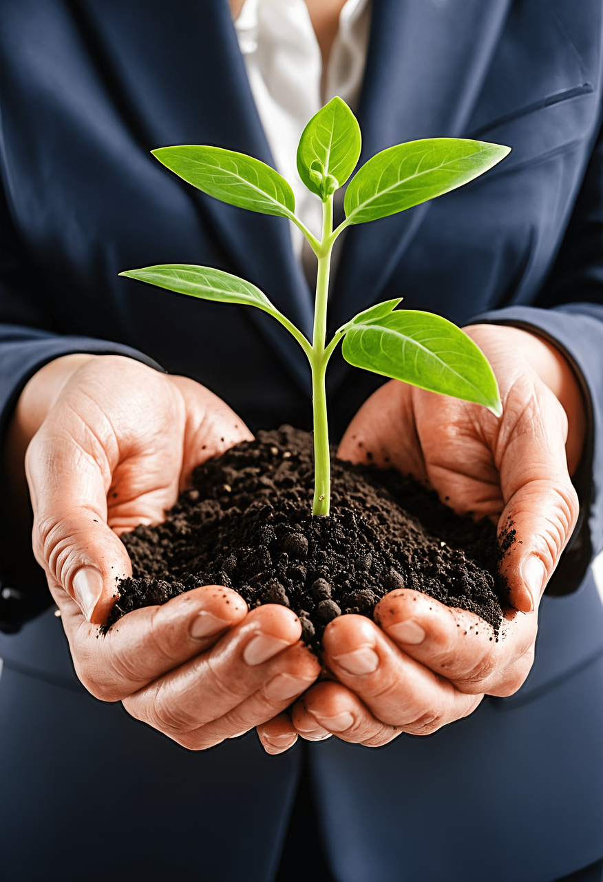 Download Ai Generated, Soil, Plant. Royalty-Free Stock Illustration ...