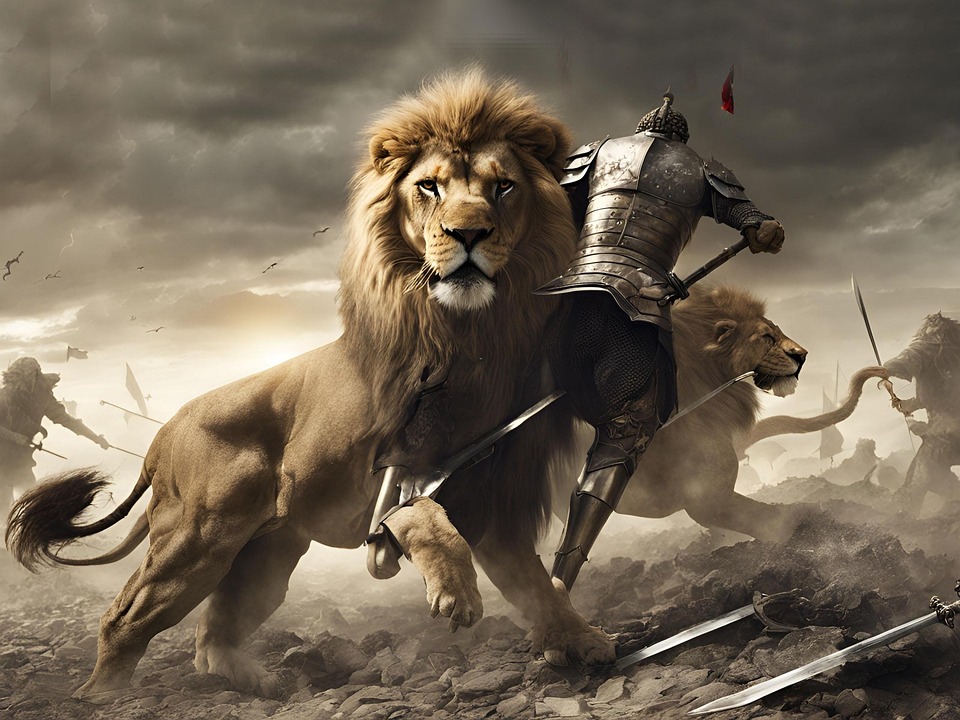 Download Dangerous, Lion, Wildlife. Royalty-Free Stock Illustration ...