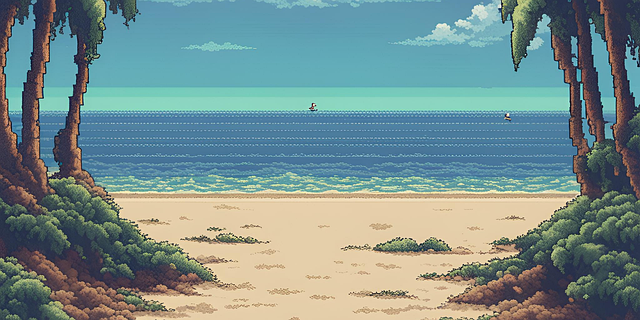 20,000+ Free Pixel Beach & Pixel Art Images - Pixabay