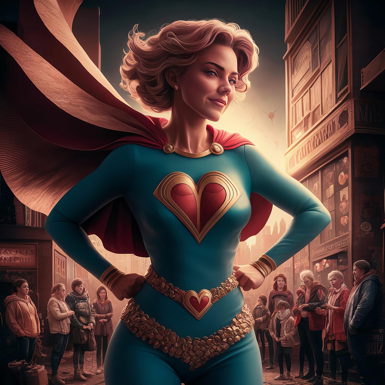 Download Super Woman, Woman, Female. Royalty-Free Stock Illustration ...