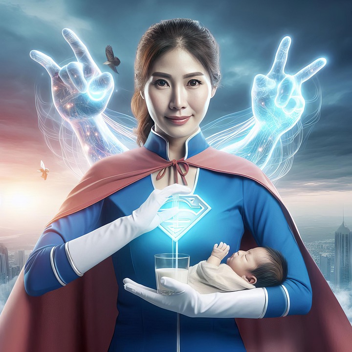 Download Superwoman, Strength, Woman. Royalty-Free Stock Illustration ...