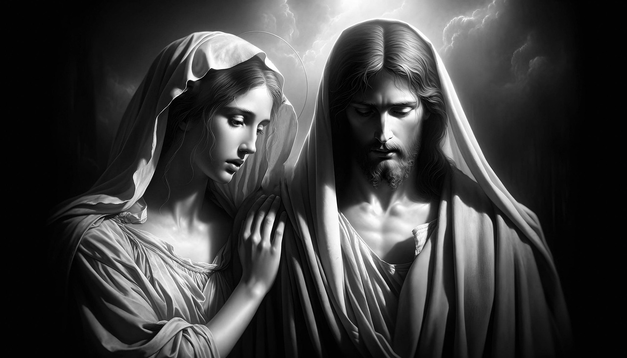 Download Religious, Jesus, Mary. Royalty-Free Stock Illustration Image ...