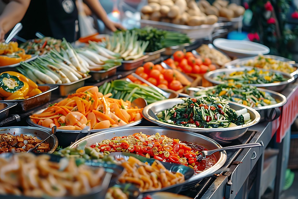 Download Food, Buffet, Market. Royalty-Free Stock Illustration Image ...