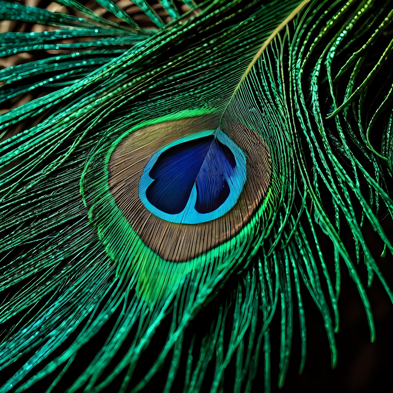 Peacock Feathers Colorful Free Photo On Pixabay Pixabay