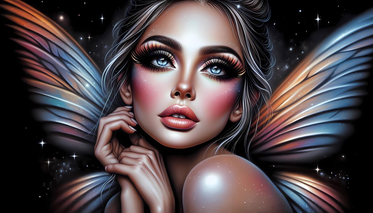 Download Woman, Fairy, Universe. Royalty-Free Stock Illustration Image ...