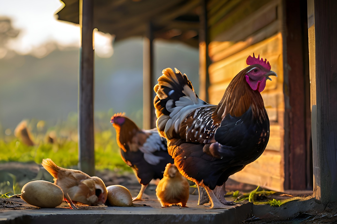 Poule Cabane Rayons Du Soleil La - Image gratuite sur Pixabay - Pixabay
