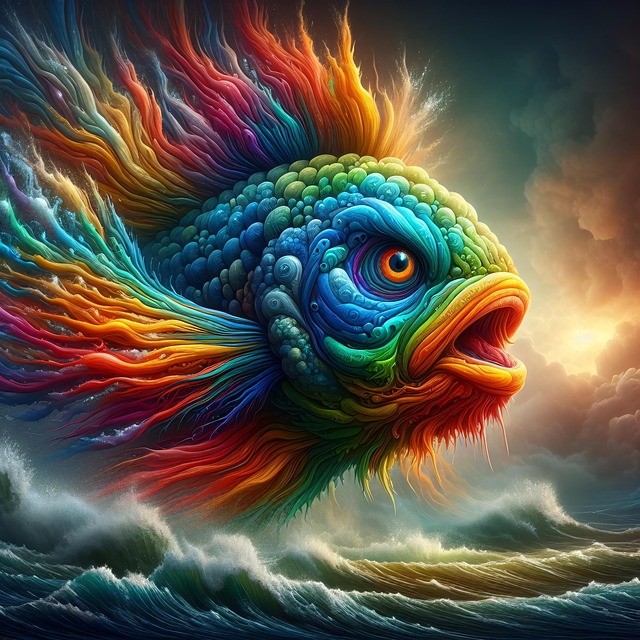 Download Rainbow Fish, Fish, Ocean. Royalty-Free Stock Illustration ...