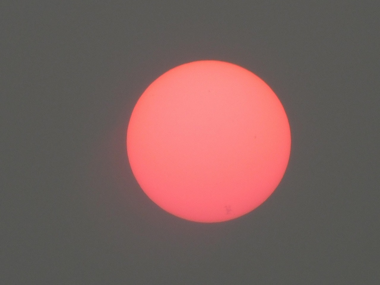 Red Evening Sun Fires Hazy Air - Free photo on Pixabay - Pixabay