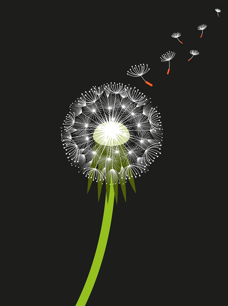 Download Dandelion, Flower, Nature. Royalty-Free Stock Illustration ...