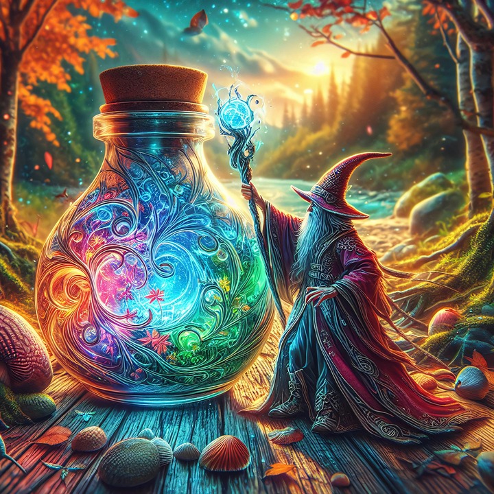Download Ai Generated, Wizard, Magic. Royalty-Free Stock Illustration ...