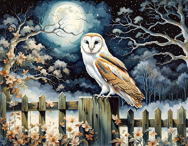 Grange Hibou Nuit - Image gratuite sur Pixabay - Pixabay