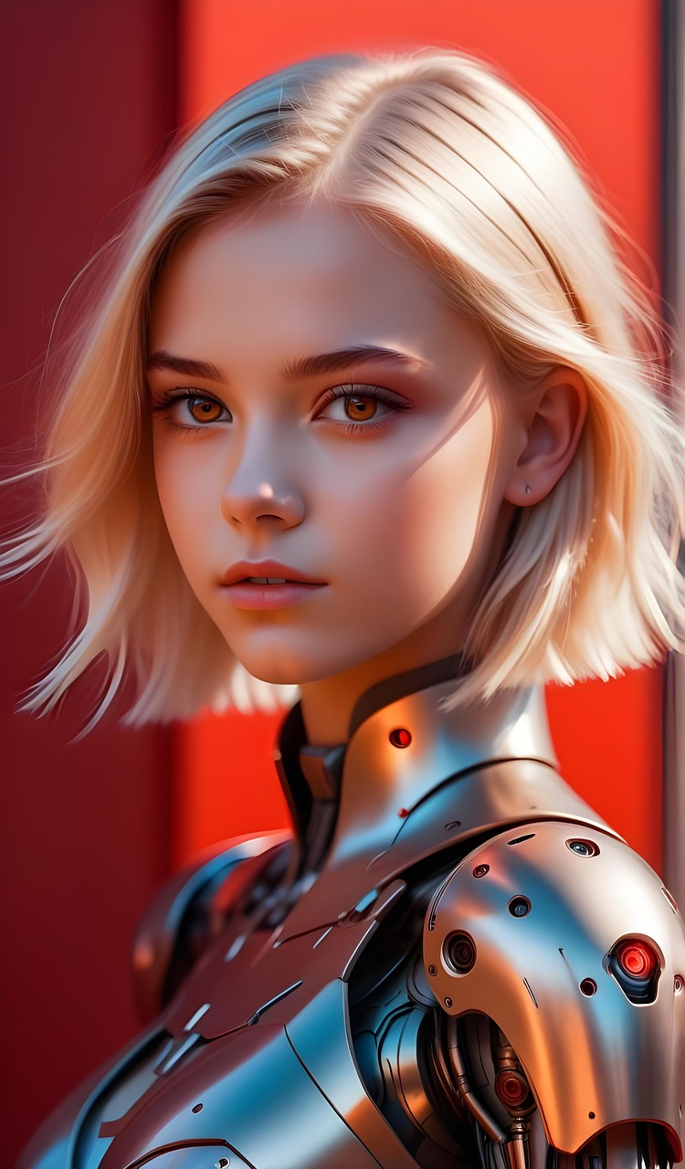 Download Girl, Woman, Cyborg. Royalty-Free Stock Illustration Image ...