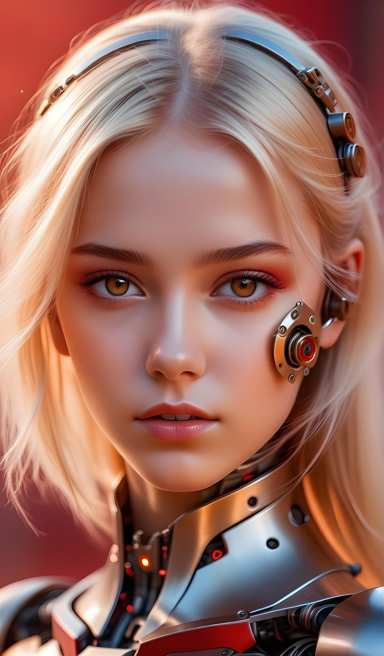 Download Girl, Woman, Cyborg. Royalty-Free Stock Illustration Image ...