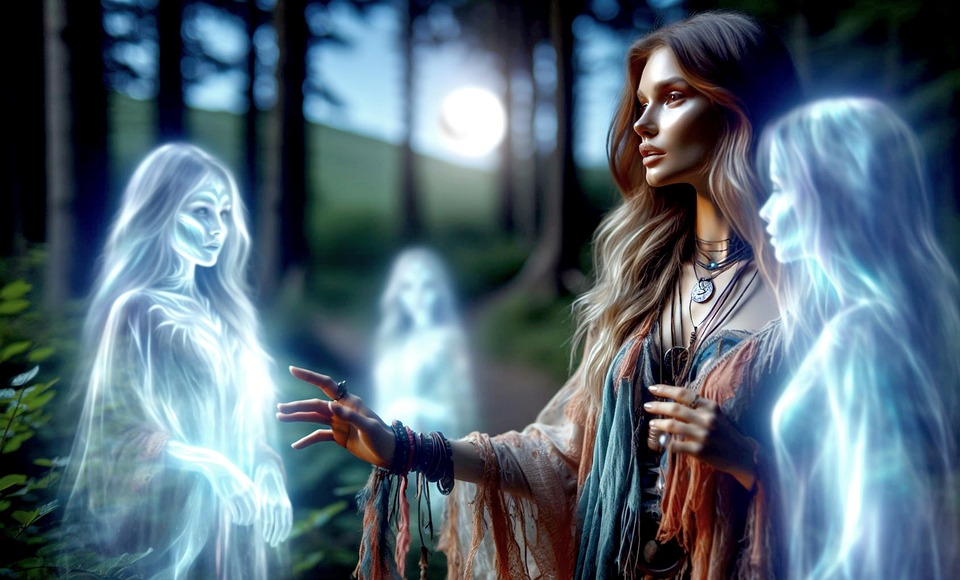 Download Shaman, Ghost, Healer. Royalty-Free Stock Illustration Image ...