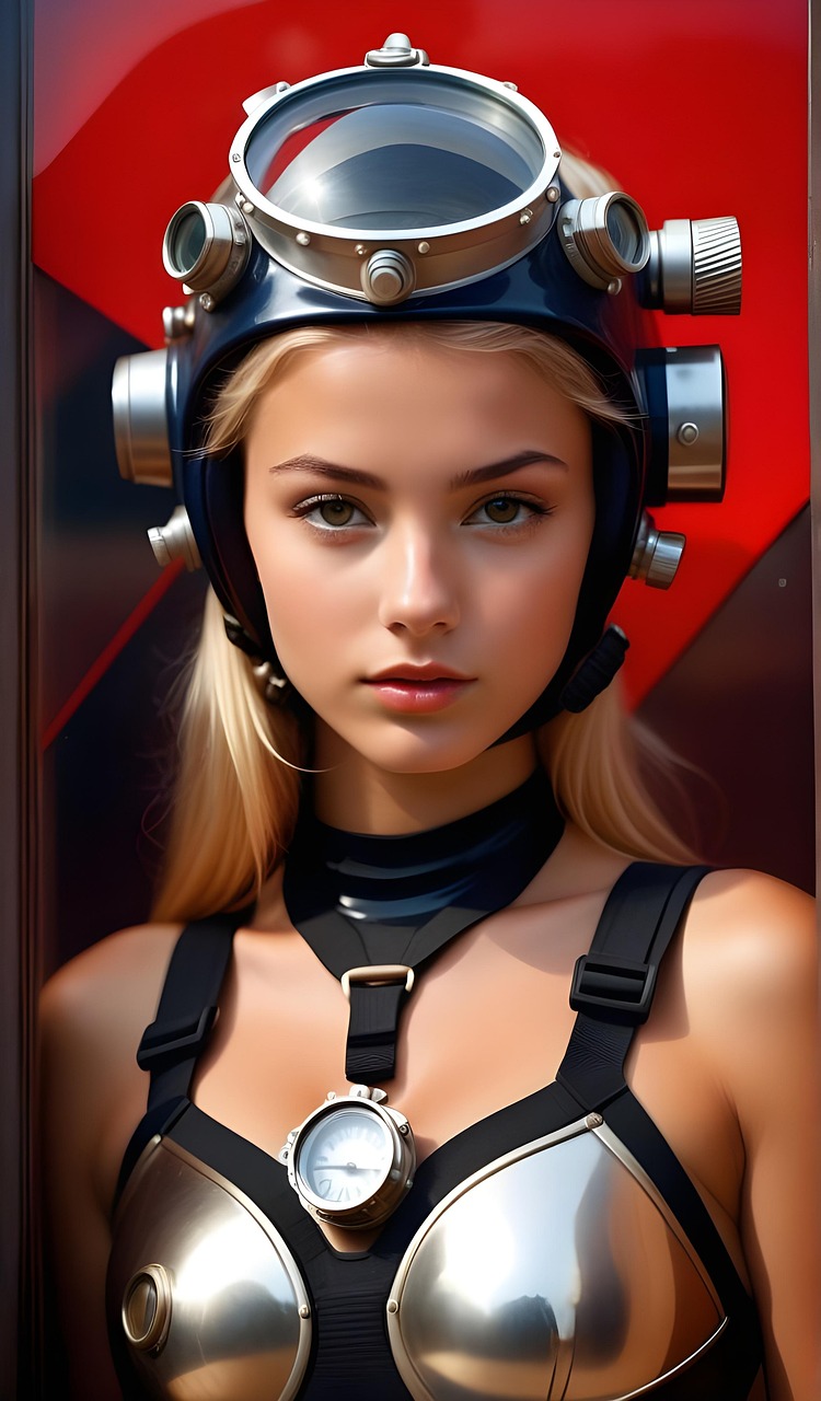 Download Diver Girl Woman Royalty Free Stock Illustration Image Pixabay