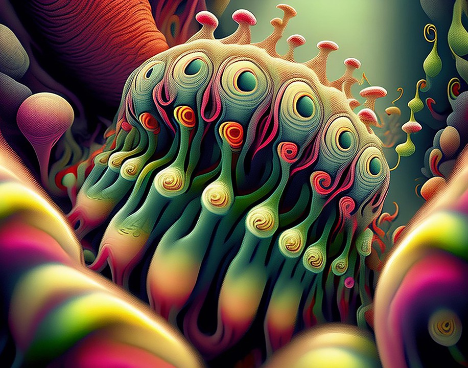 Download Sea Monster, Creature, Many-Eyed. Royalty-Free Stock ...