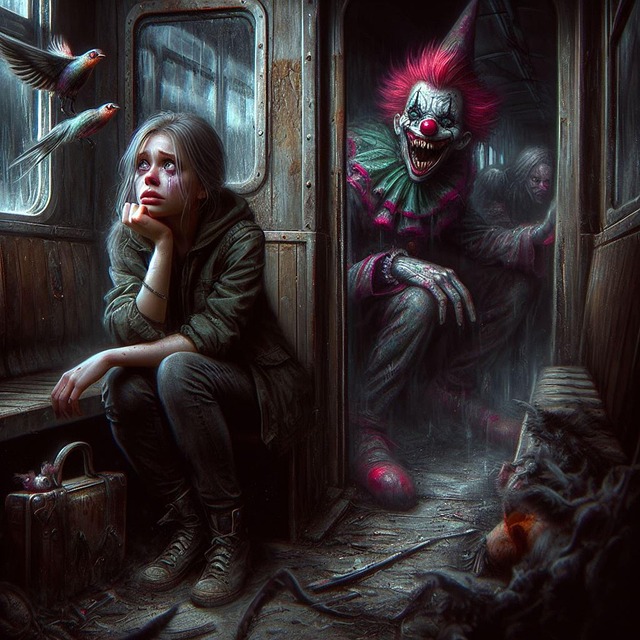 Chica Payaso Horror - Imagen gratis en Pixabay