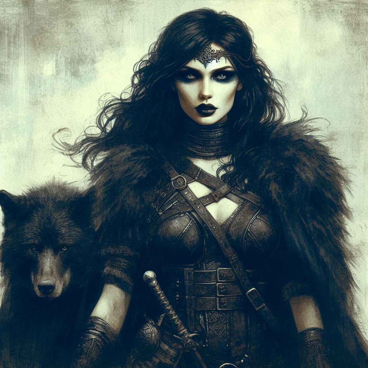 Download Warrior, Woman, Fantasy. Royalty-Free Stock Illustration Image ...
