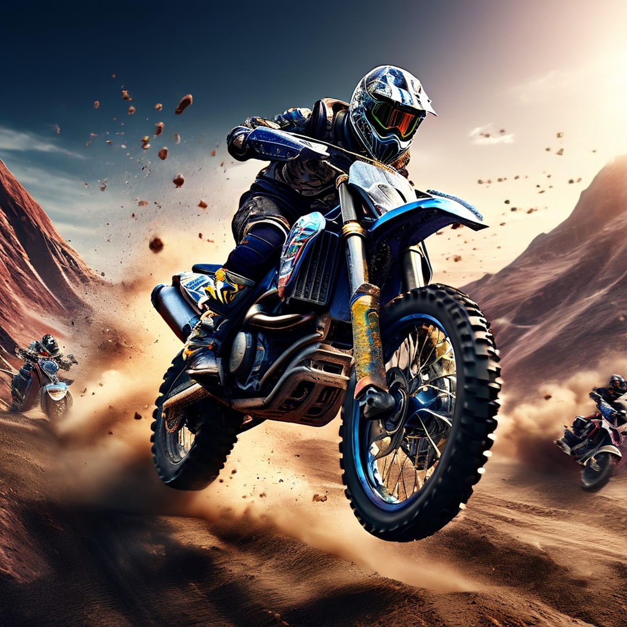 Download Dirtbike, Motocross, Motorcycle. Royalty-Free Stock ...
