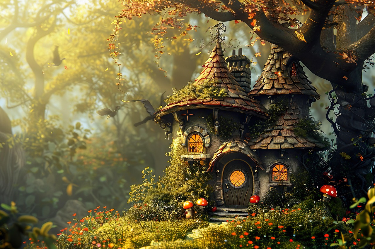 Download Fairytale House, Fairytale, Fantasy. Royalty-Free Stock ...