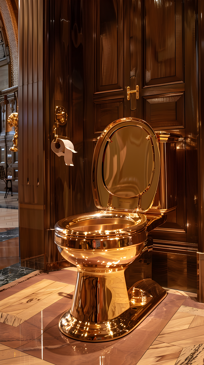Download Gold, Throne, Toilet. Royalty-Free Stock Illustration Image ...