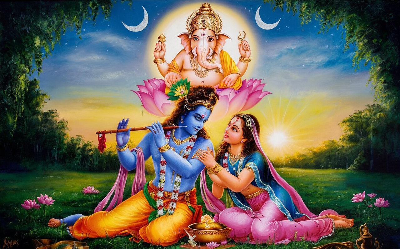 Hindu Tuan Radha - Gambar gratis di Pixabay - Pixabay