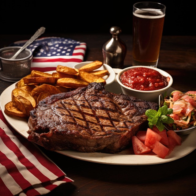 Download American, Steak, Meat. Royalty-Free Stock Illustration Image ...