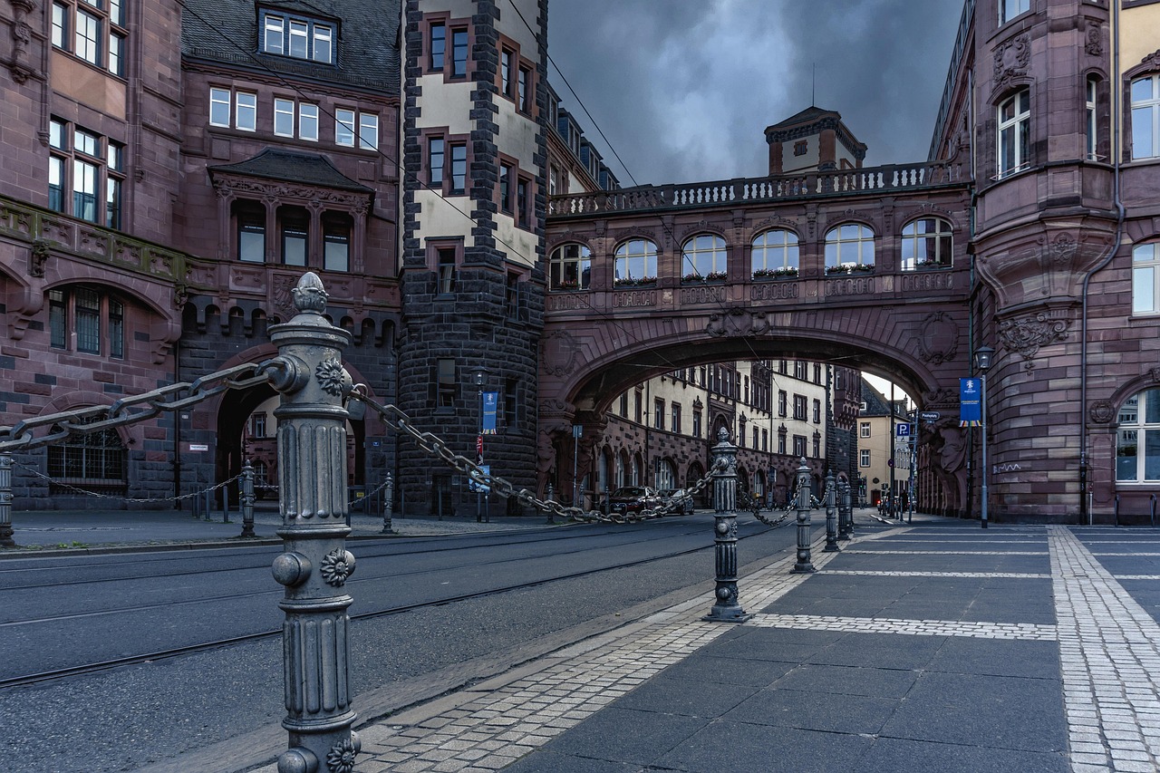 Frankfurt Valvbro City Street - Gratis foto på Pixabay - Pixabay