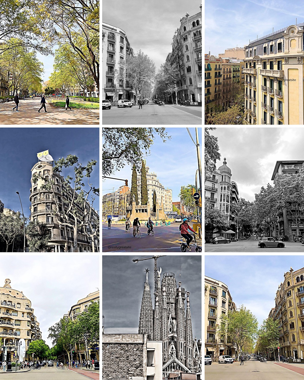 Collage Barcelone Espagne - Photo gratuite sur Pixabay - Pixabay