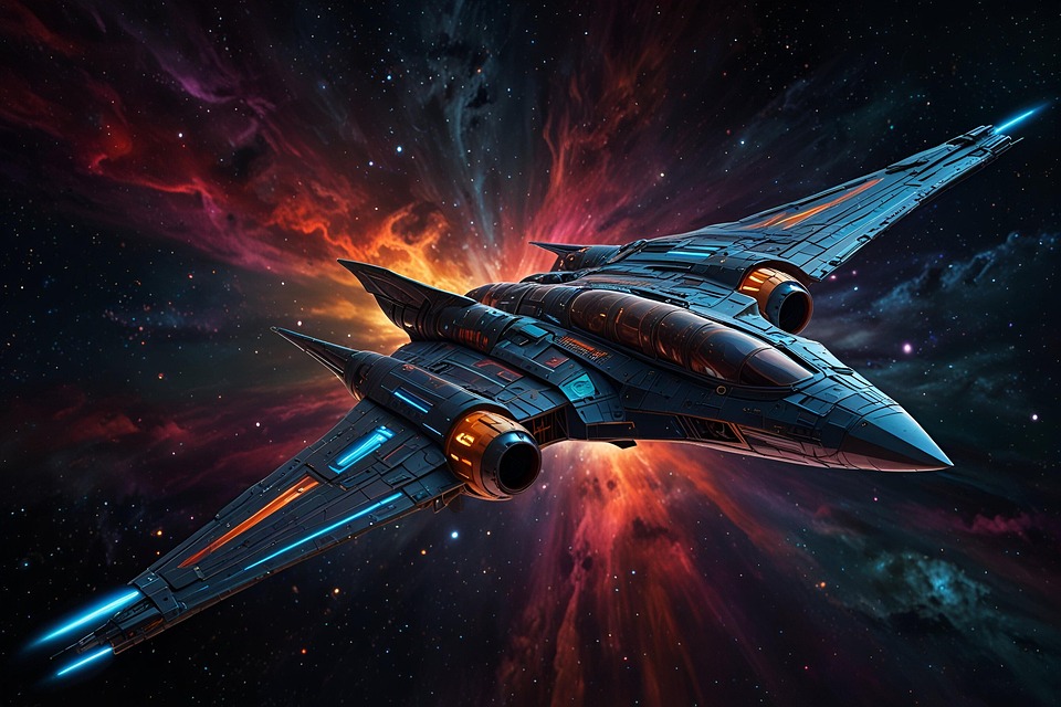 Download Ai Generated, Spacecraft, Science Fiction. Royalty-Free Stock ...