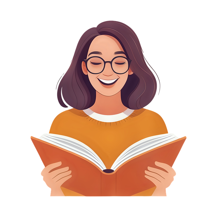 Download Woman, Reading, Book. Royalty-Free Stock Illustration Image ...