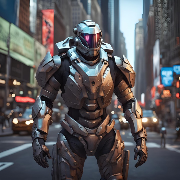 Download Ai Generated, Commando Ranger, Exo Suit. Royalty-Free Stock ...