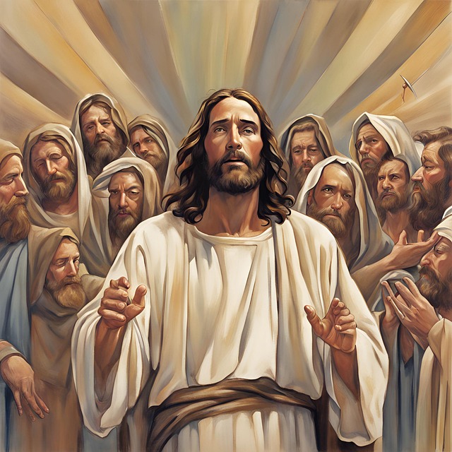 Download Jesus And His People, Jesus, Religion. Royalty-Free Stock ...