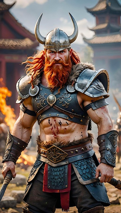 Download Ai Generated, Viking, Warrior. Royalty-Free Stock Illustration ...