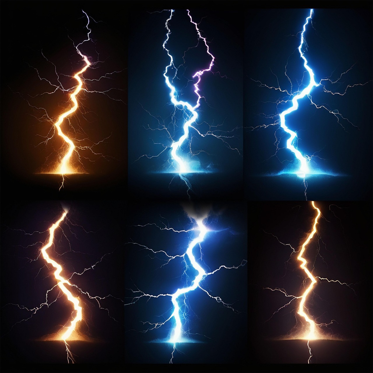 Download Lightning, Storm, Rain. Royalty-Free Stock Illustration Image ...