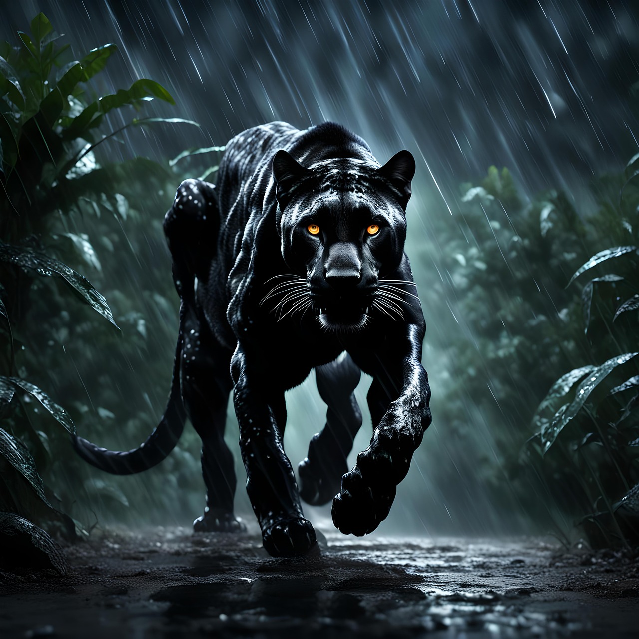 Download Ai Generated, Panther, Animal. Royalty-Free Stock Illustration ...