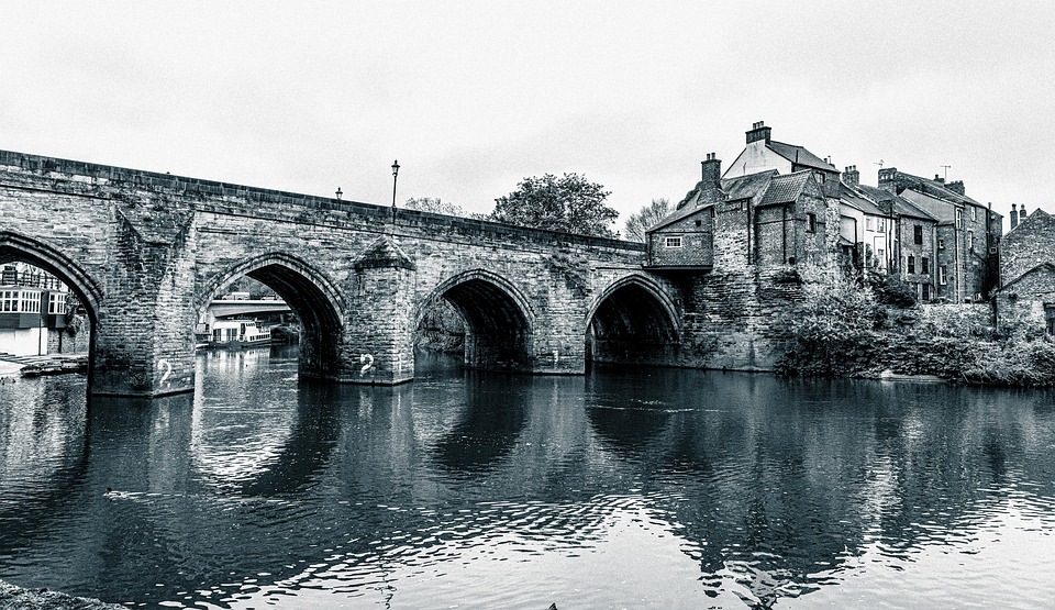 Durham Bridge Black And White - Free photo on Pixabay - Pixabay