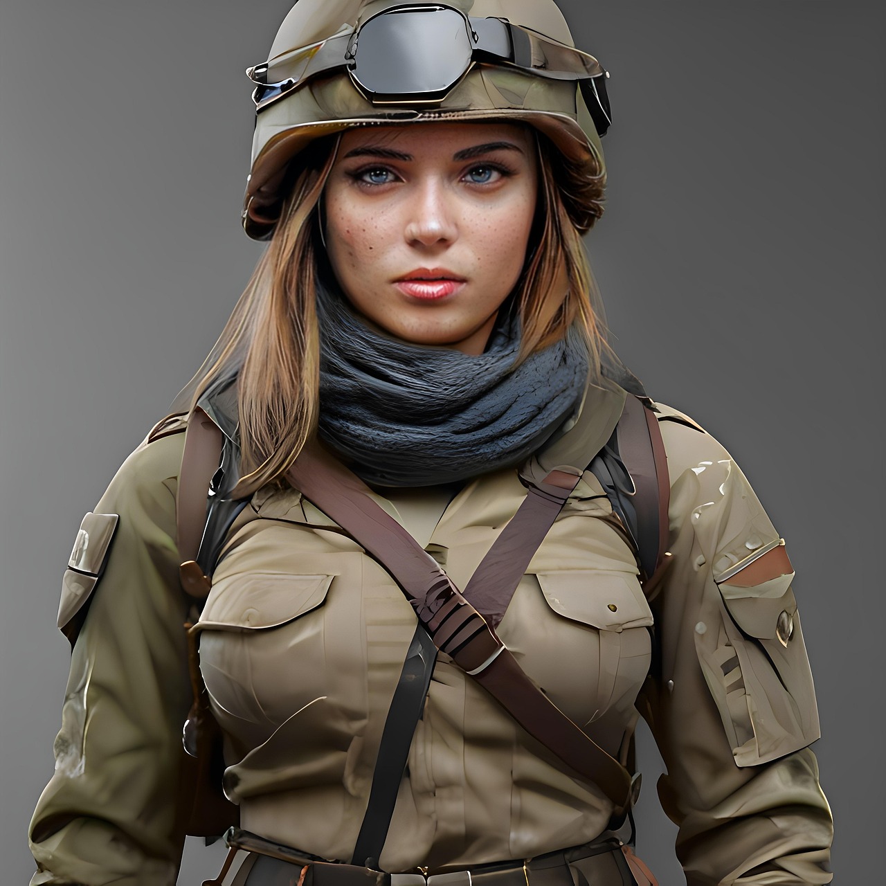 Download Woman, Soldier, Girl. Royalty-Free Stock Illustration Image ...