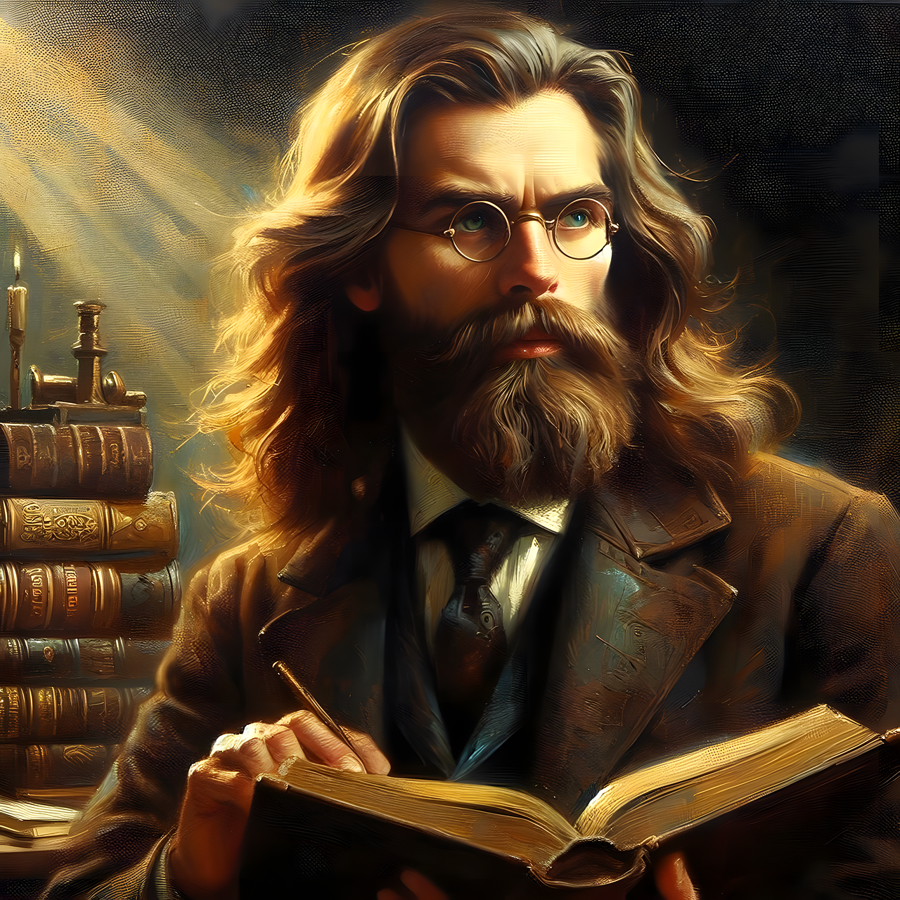 Download Ai Generated, Writer, Poet. Royalty-Free Stock Illustration ...