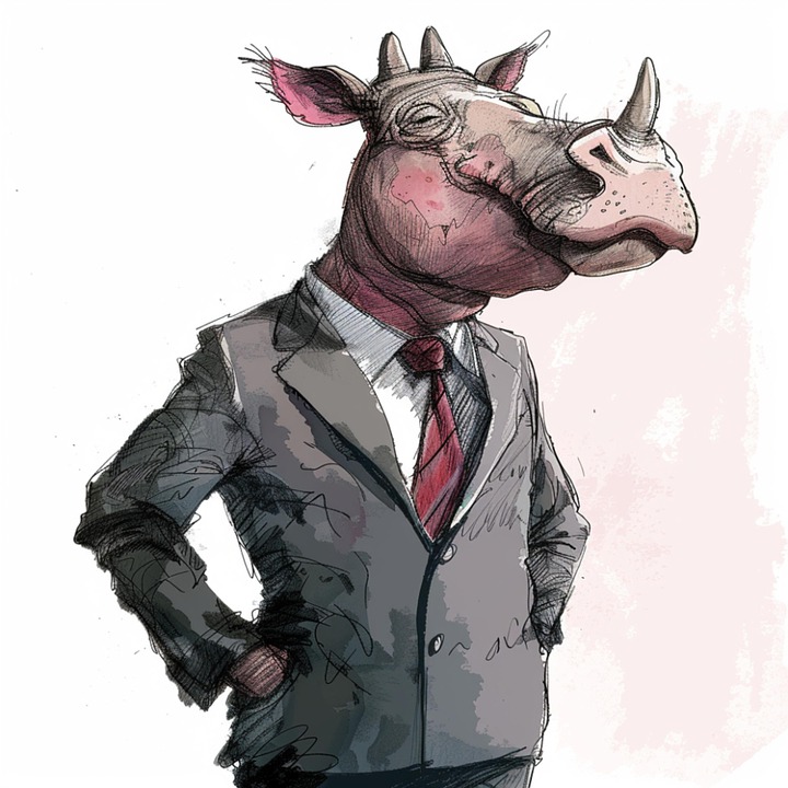 Download Leadership, Dominance, Caricature. Royalty-Free Stock ...