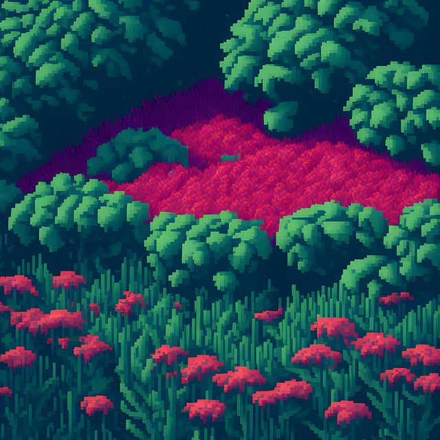 Pixel Art Paysage Vibrant - Image gratuite sur Pixabay - Pixabay