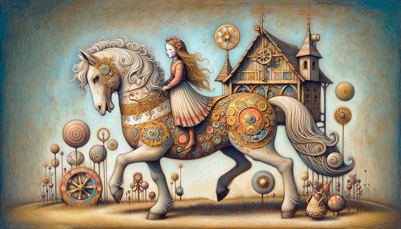 Download Whimsical, Surreal, Steampunk. Royalty-Free Stock Illustration ...