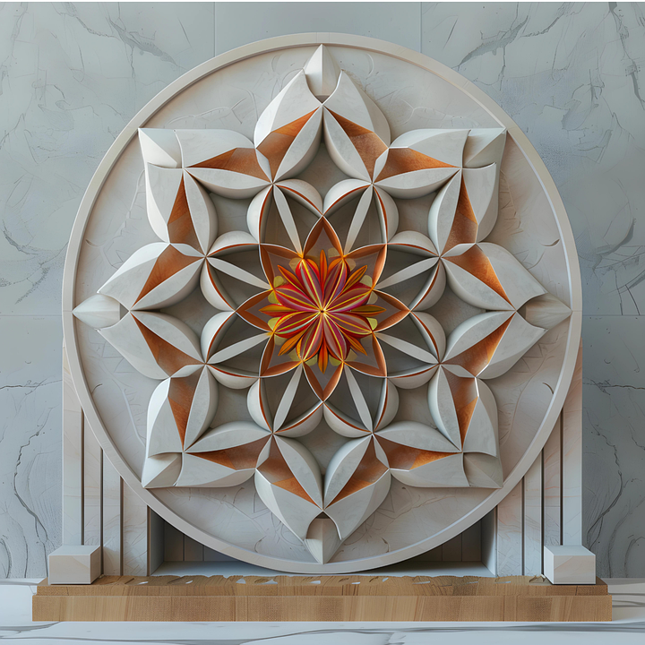 Download Flower Of Life, Ivory, Mandala. Royalty-Free Stock ...