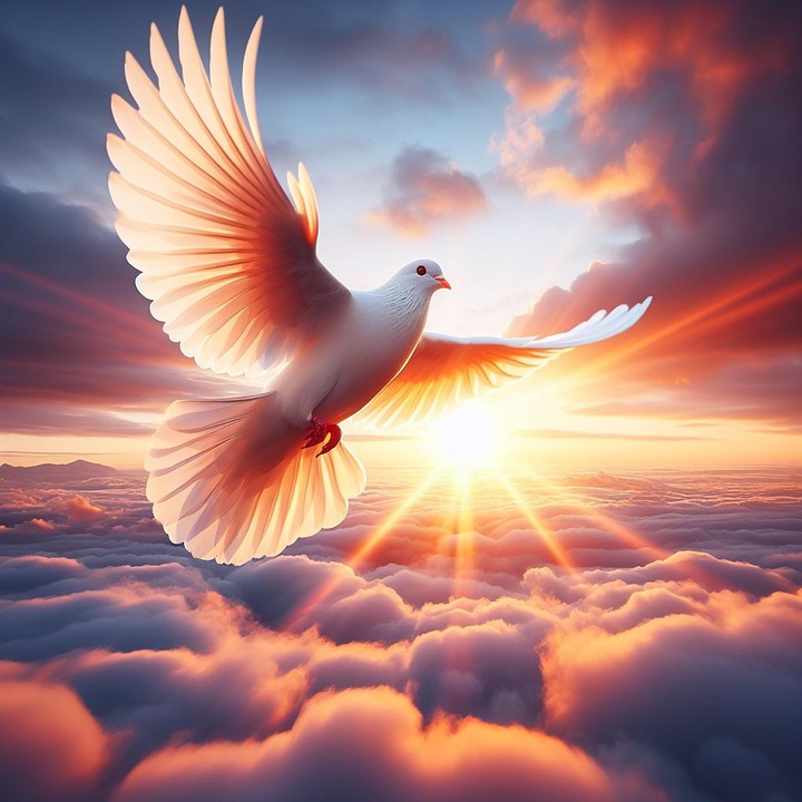 Download Holy Spirit, Dove, Christian. Royalty-Free Stock Illustration ...