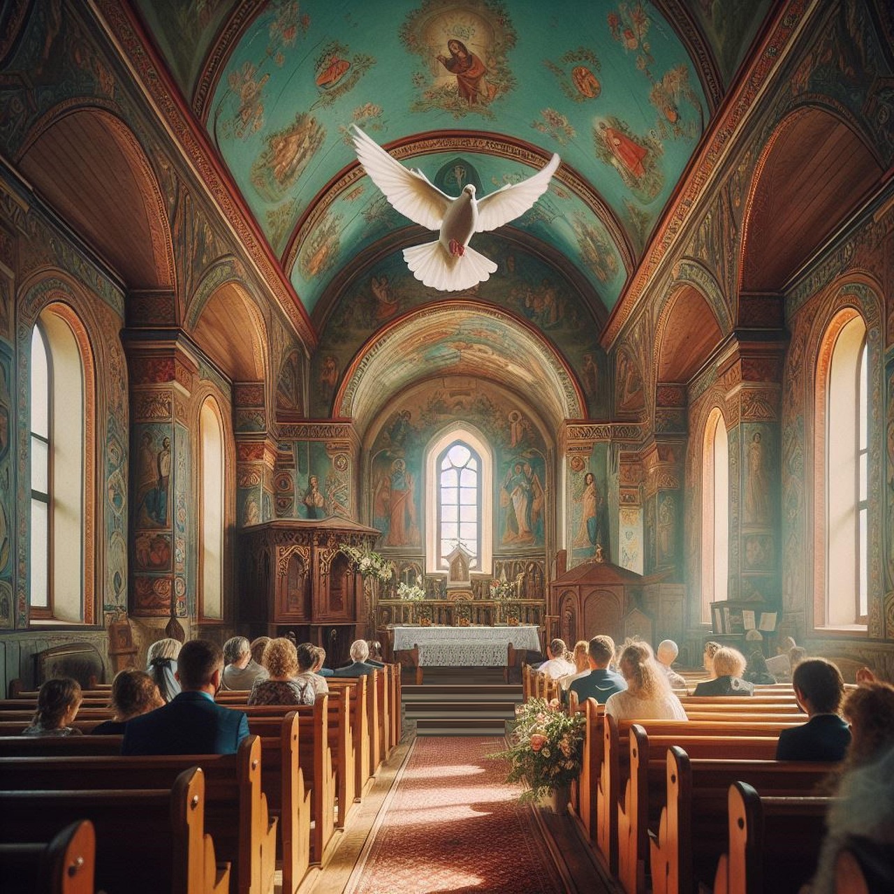 Download Holy Spirit, Dove, Christian. Royalty-Free Stock Illustration ...