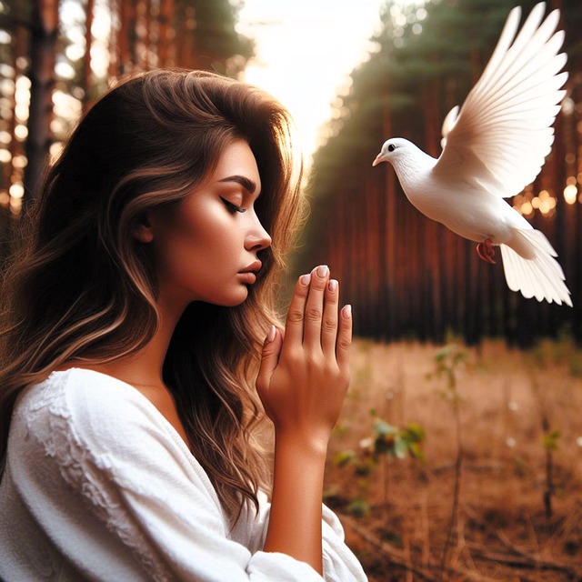 Download Holy Spirit Prayer Pray Royalty Free Stock Illustration