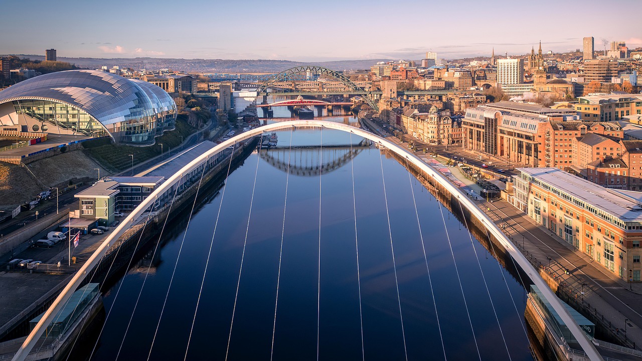 Jembatan Millenium Sungai Tyne - Foto gratis di Pixabay