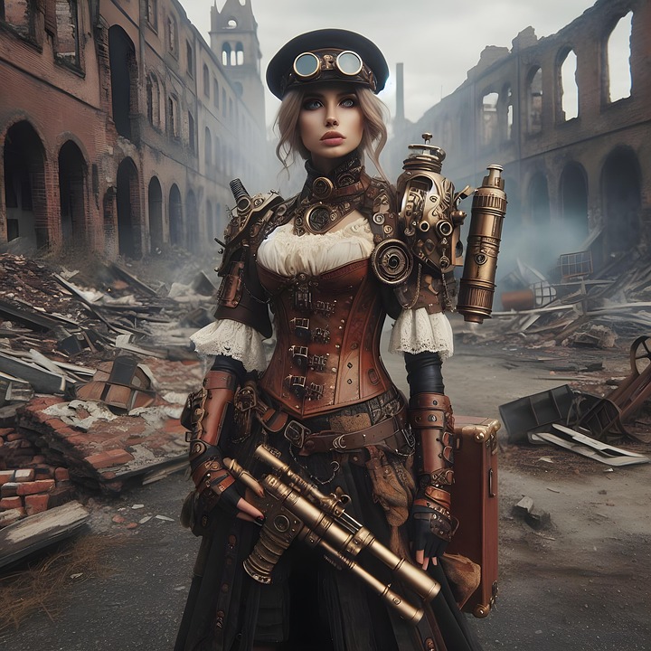 Download Steampunk, Future, Fantasy. Royalty-Free Stock Illustration ...