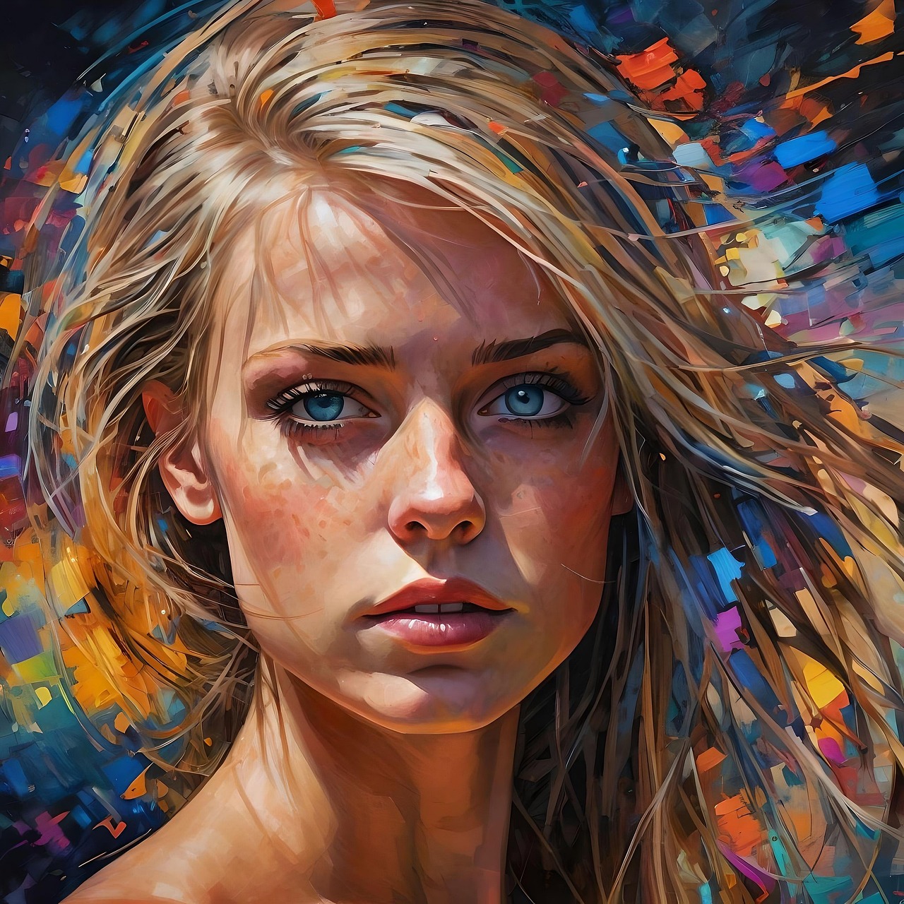 Download Portrait Woman Ai Royalty Free Stock Illustration Image Pixabay