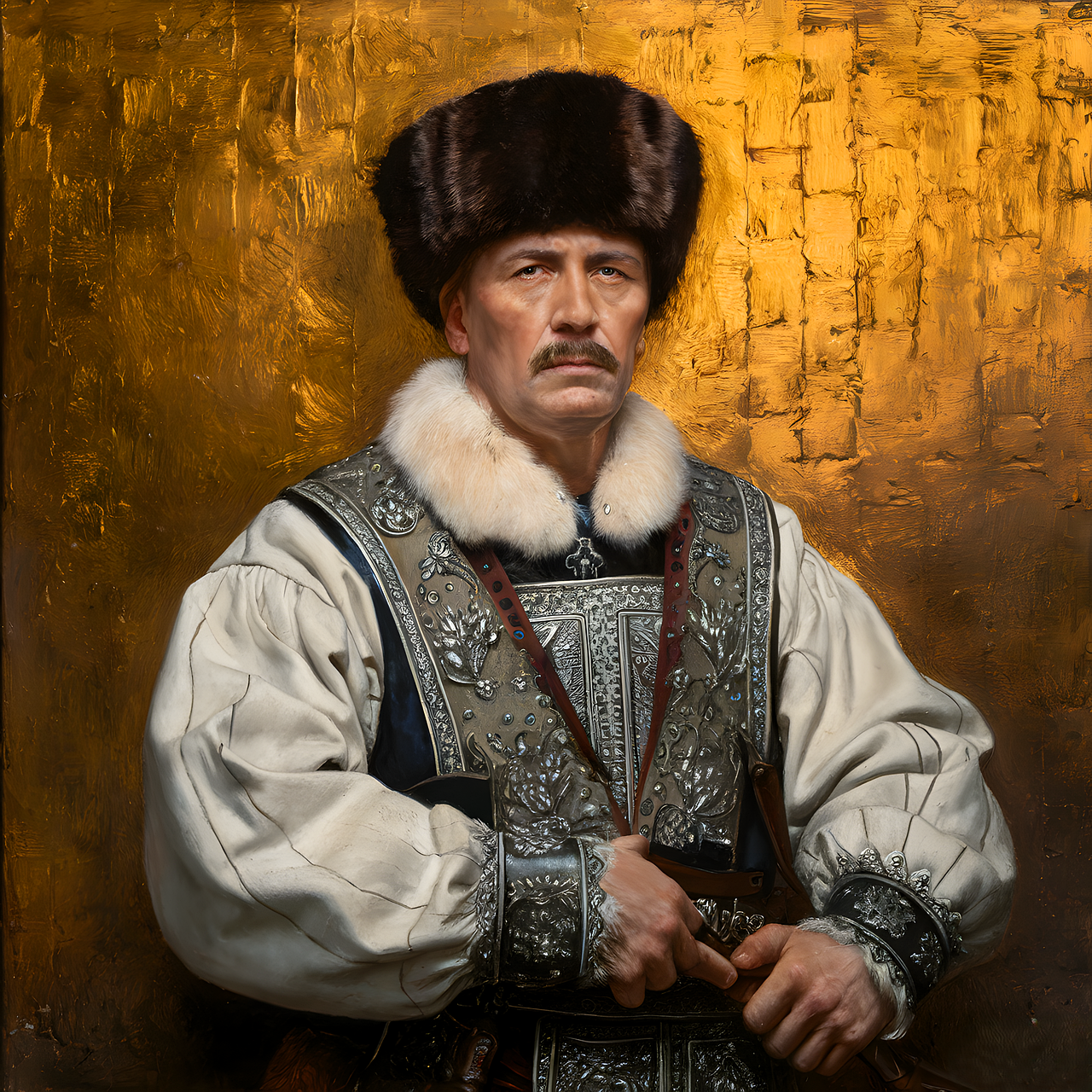 Download Portrait Painting Man Royalty Free Stock Illustration Image